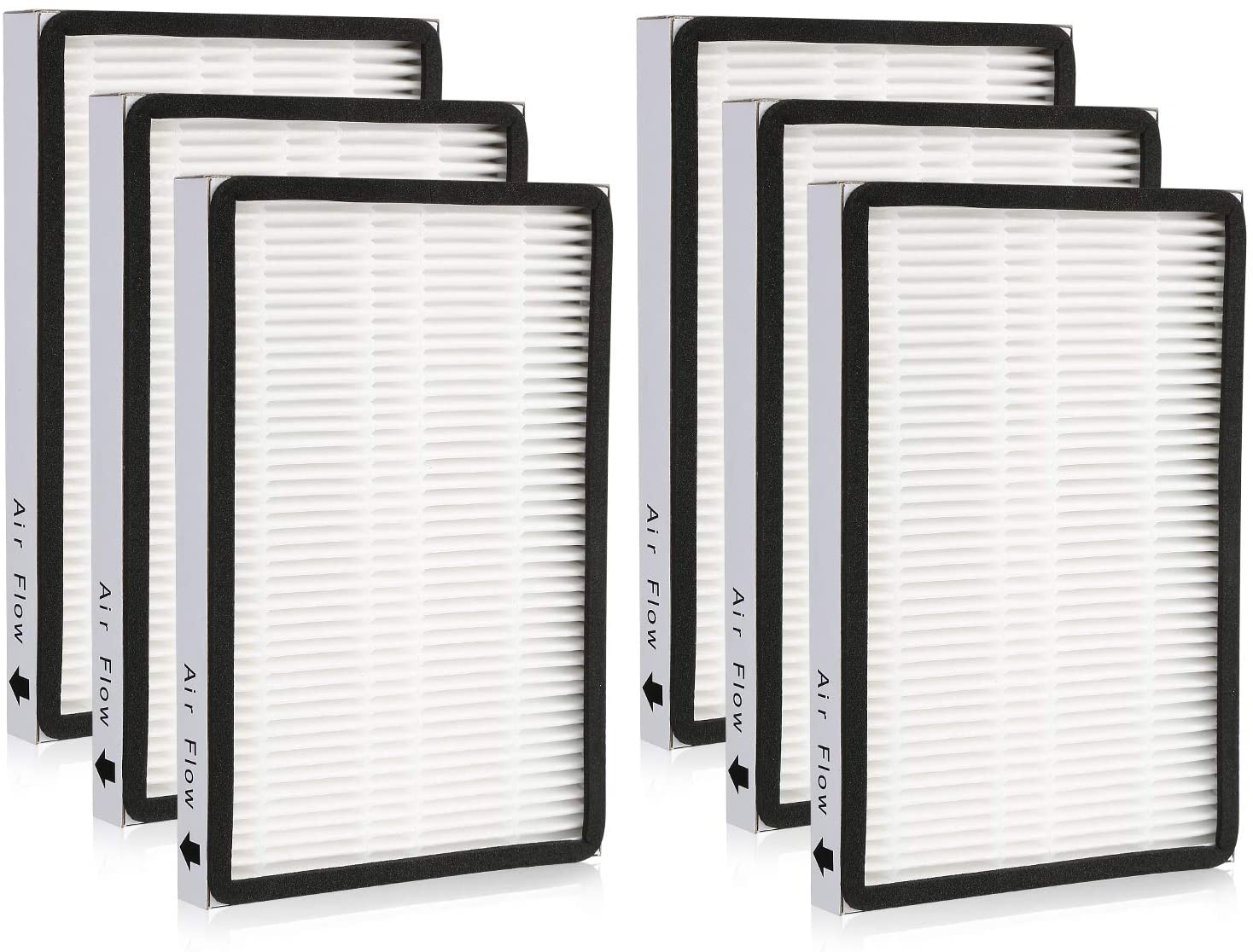 6-Pack 86889 HEPA Filters for Sears Kenmore EF-1 Vacuums & Panasonic Uprights Vacuums - Walmart.com