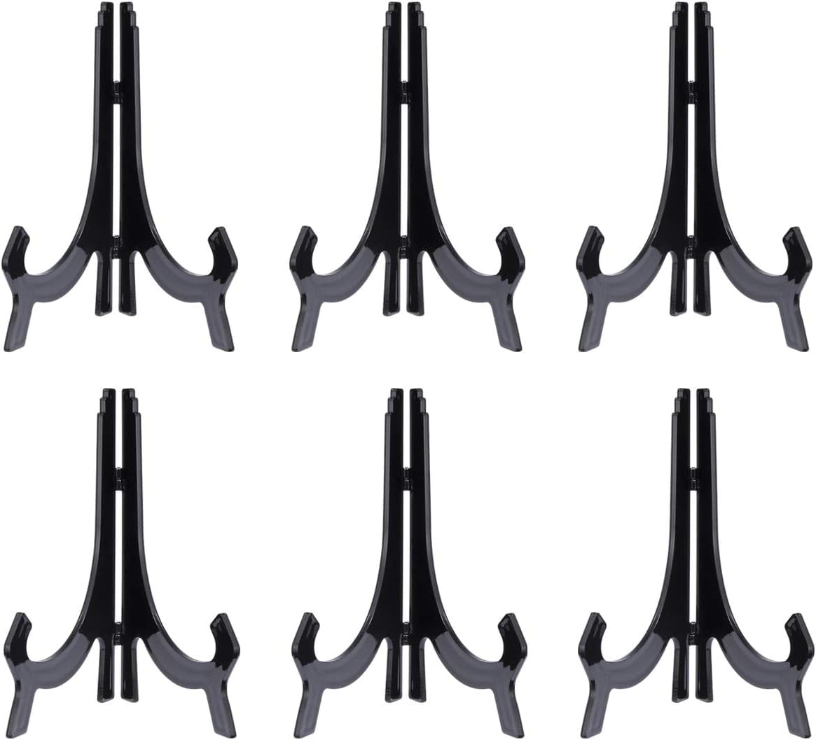 6 Pack 9.7 Inch Large Upgraded Anti-Slip Sturdy Acrylic Easel Plate ...