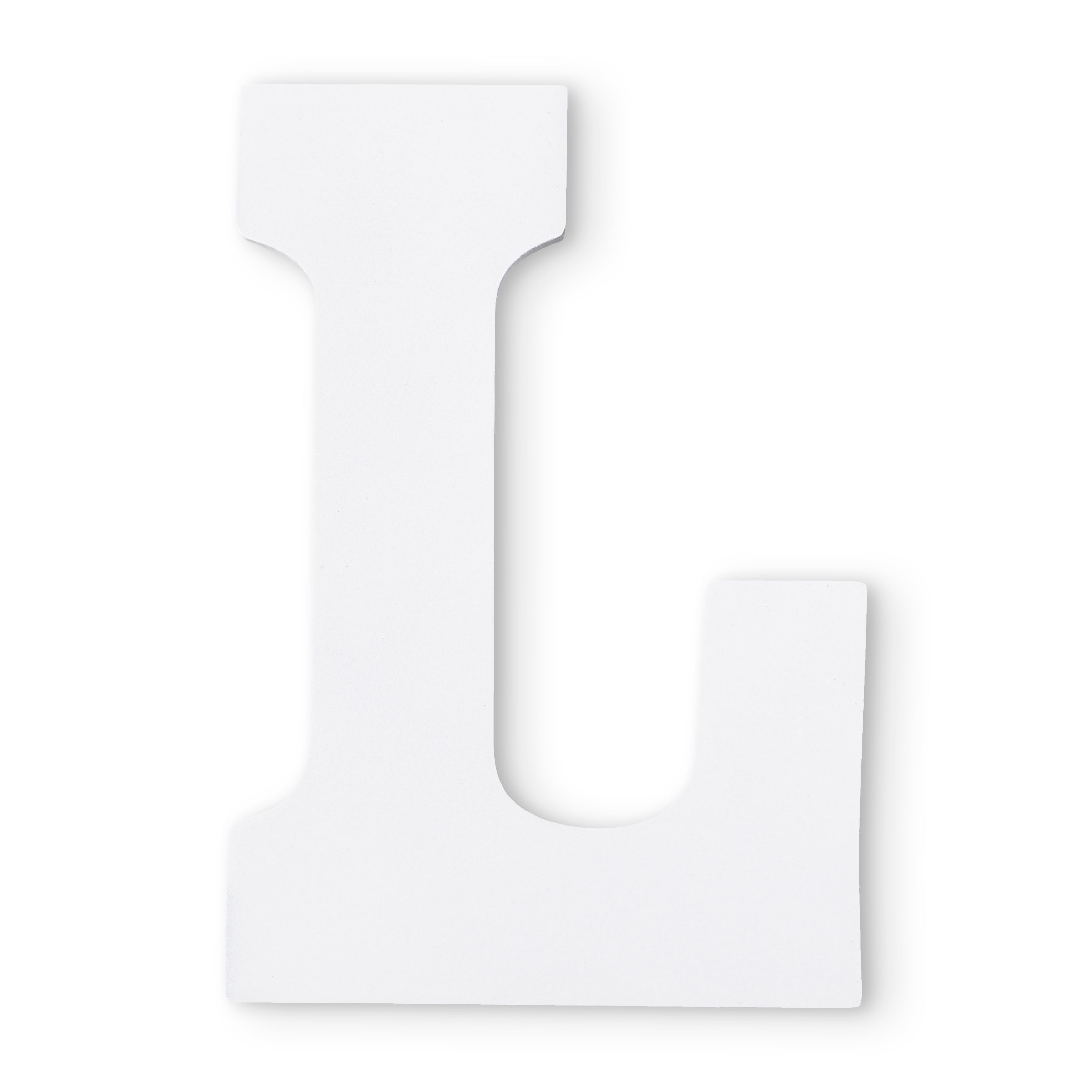 6 Pack: 9" White Wood Letter by Make Market® - Walmart.com