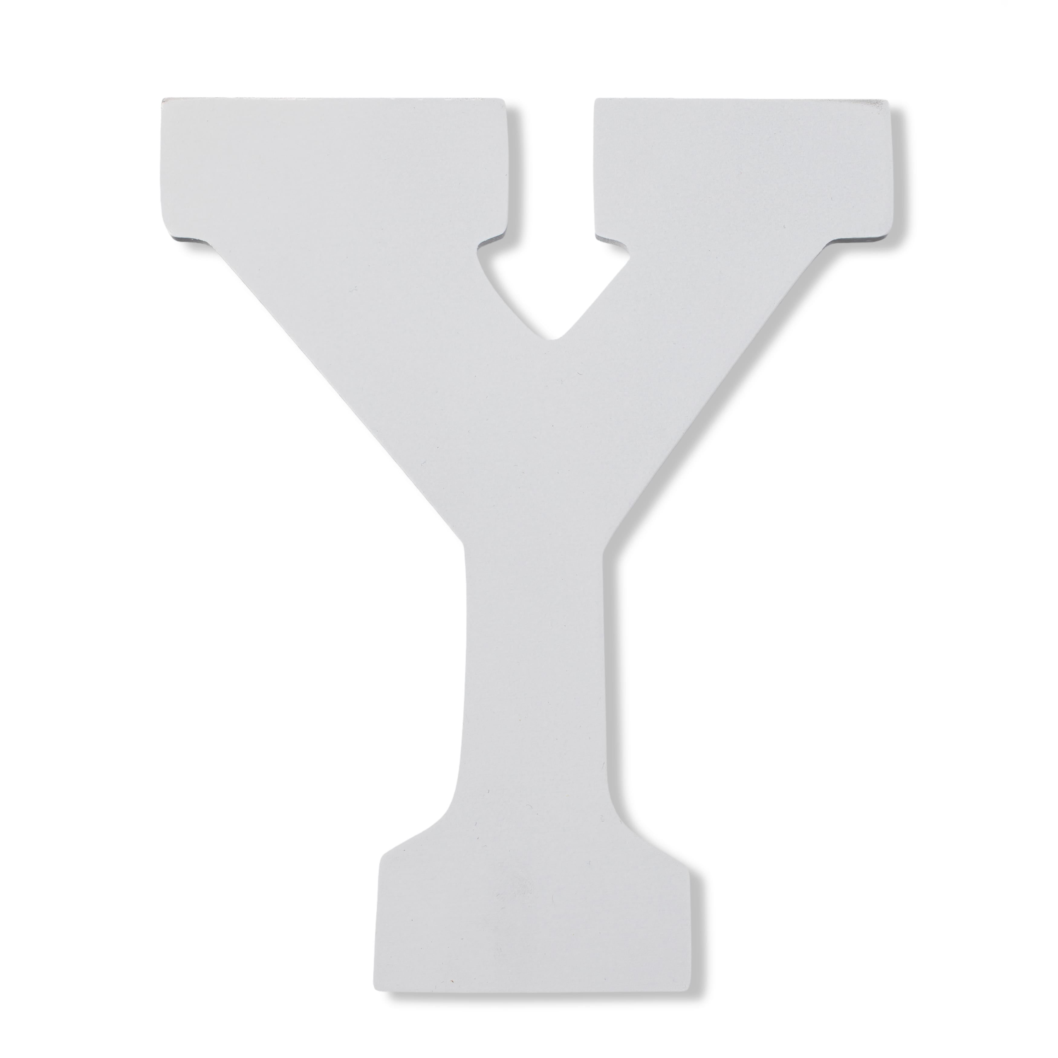 6 Pack: 9" White Wood Letter by Make Market® - Walmart.com