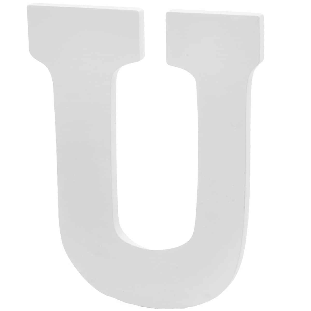 6 Pack: 9" White Wood Letter by Make Market® - Walmart.com