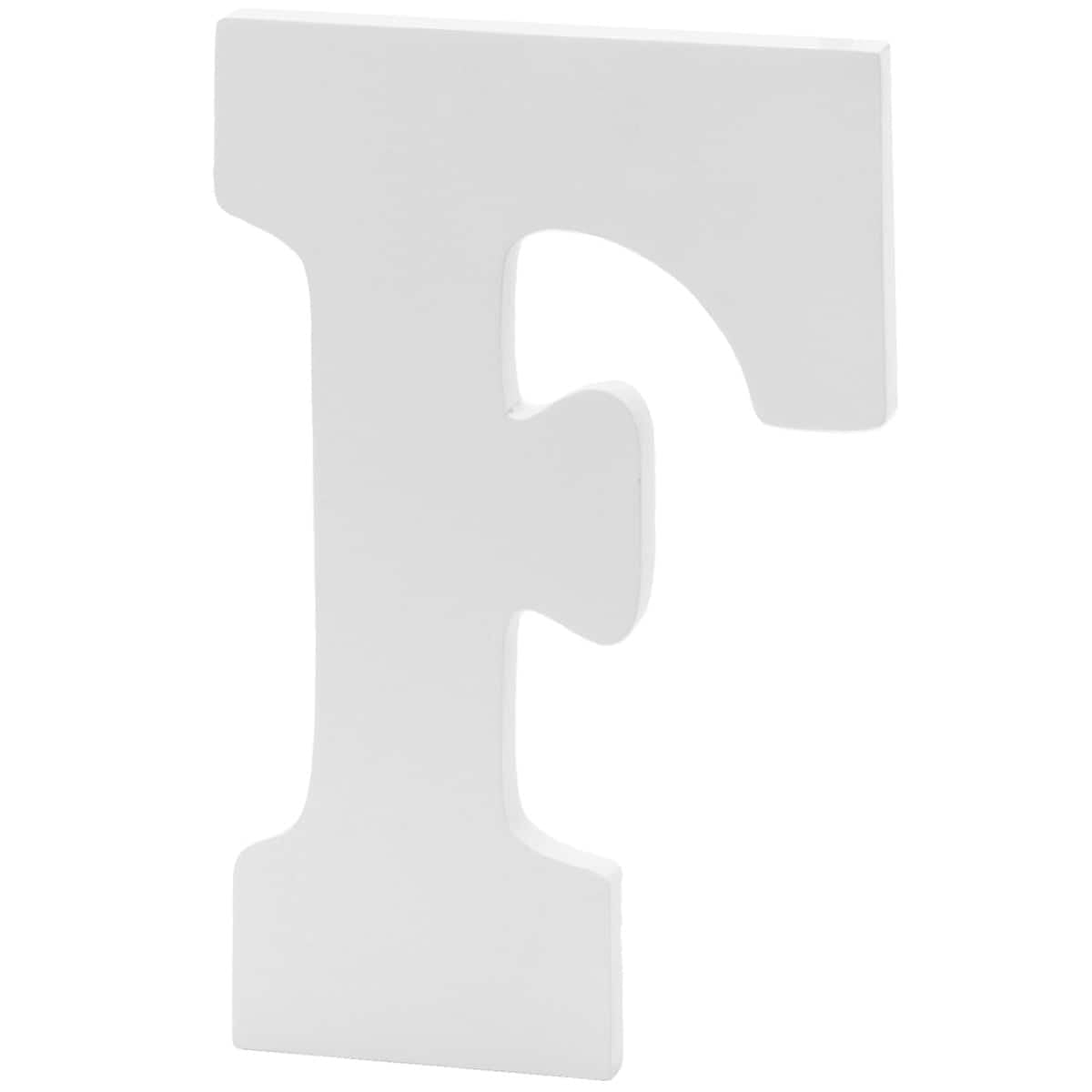 6 Pack: 9" White Wood Letter by Make Market® - Walmart.com