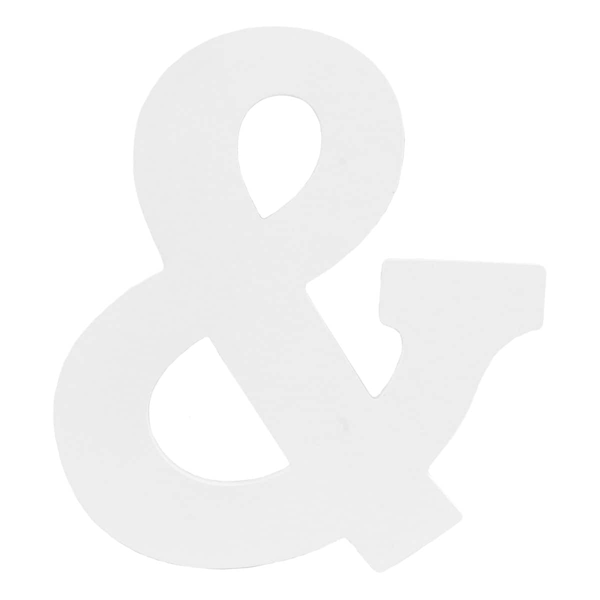 6 Pack: 9" White Wood Letter by Make Market® - Walmart.com