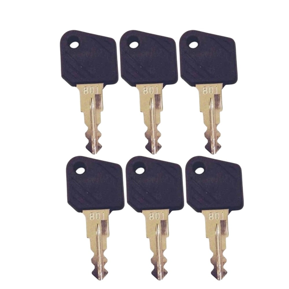 6 Pack 98# 801 JK801 Keys for Linde Forklift High Lift Truck Ignition ...
