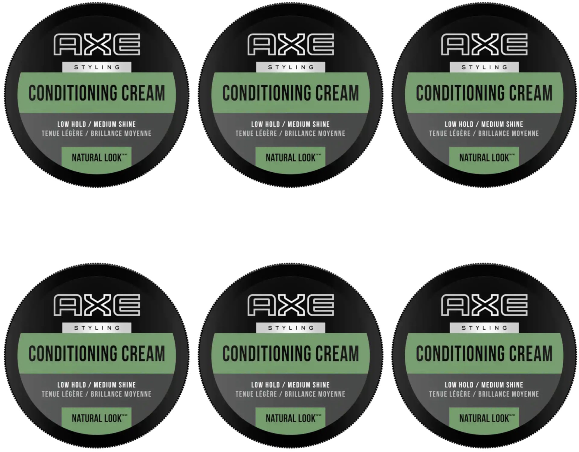 Axe Look Conditioning Cream, Light Hold, 2.64 Oz, Pack of 6 - Walmart.com