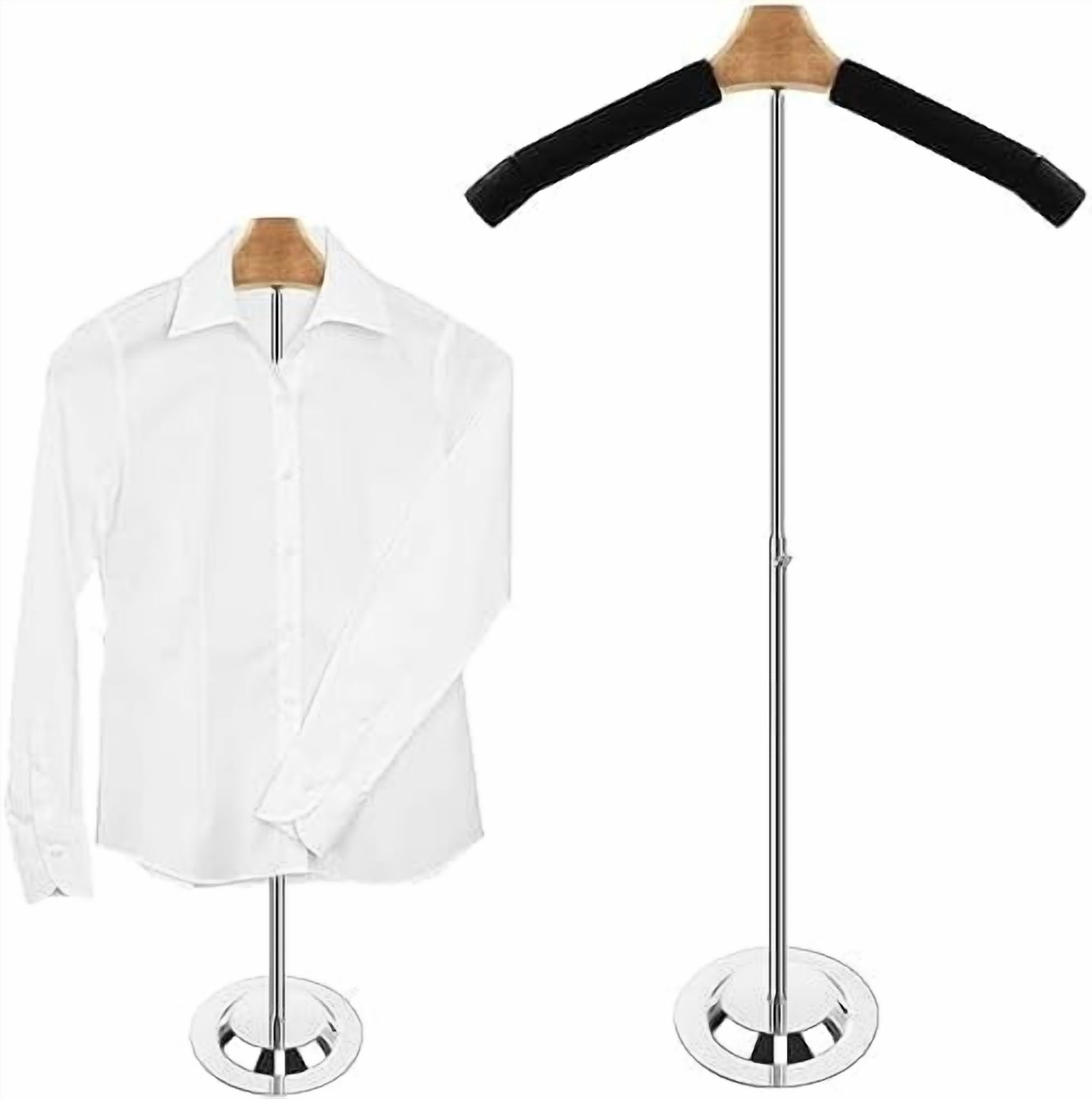 6 Pack Adjustable T Shirt Display Flexible Shoulder Stand，Portable ...