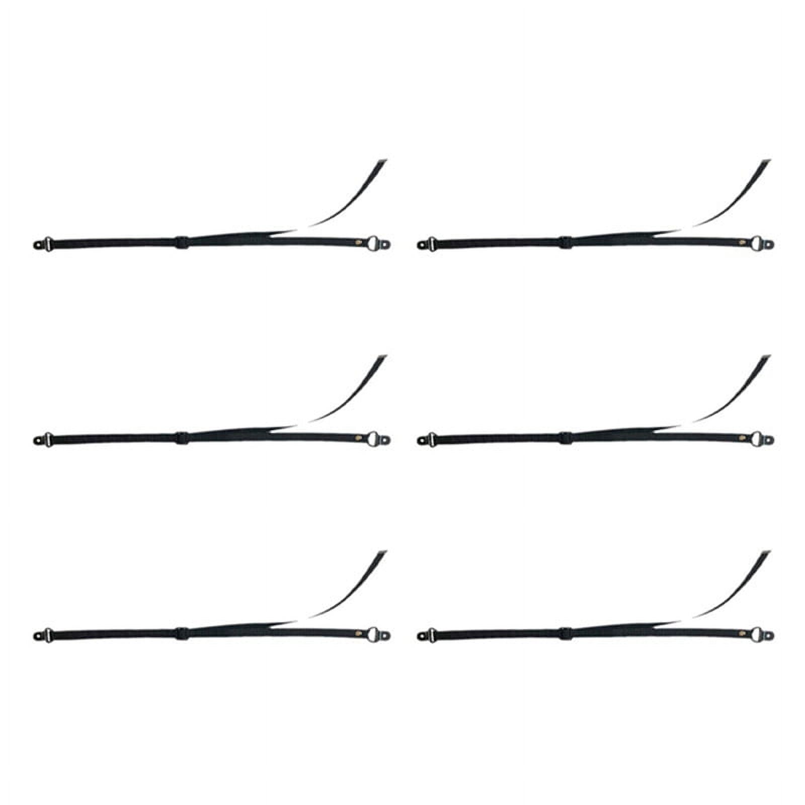 6 Pack Adjustable TV Safety Straps, No-Drill Adhesive Anti-Tip ...