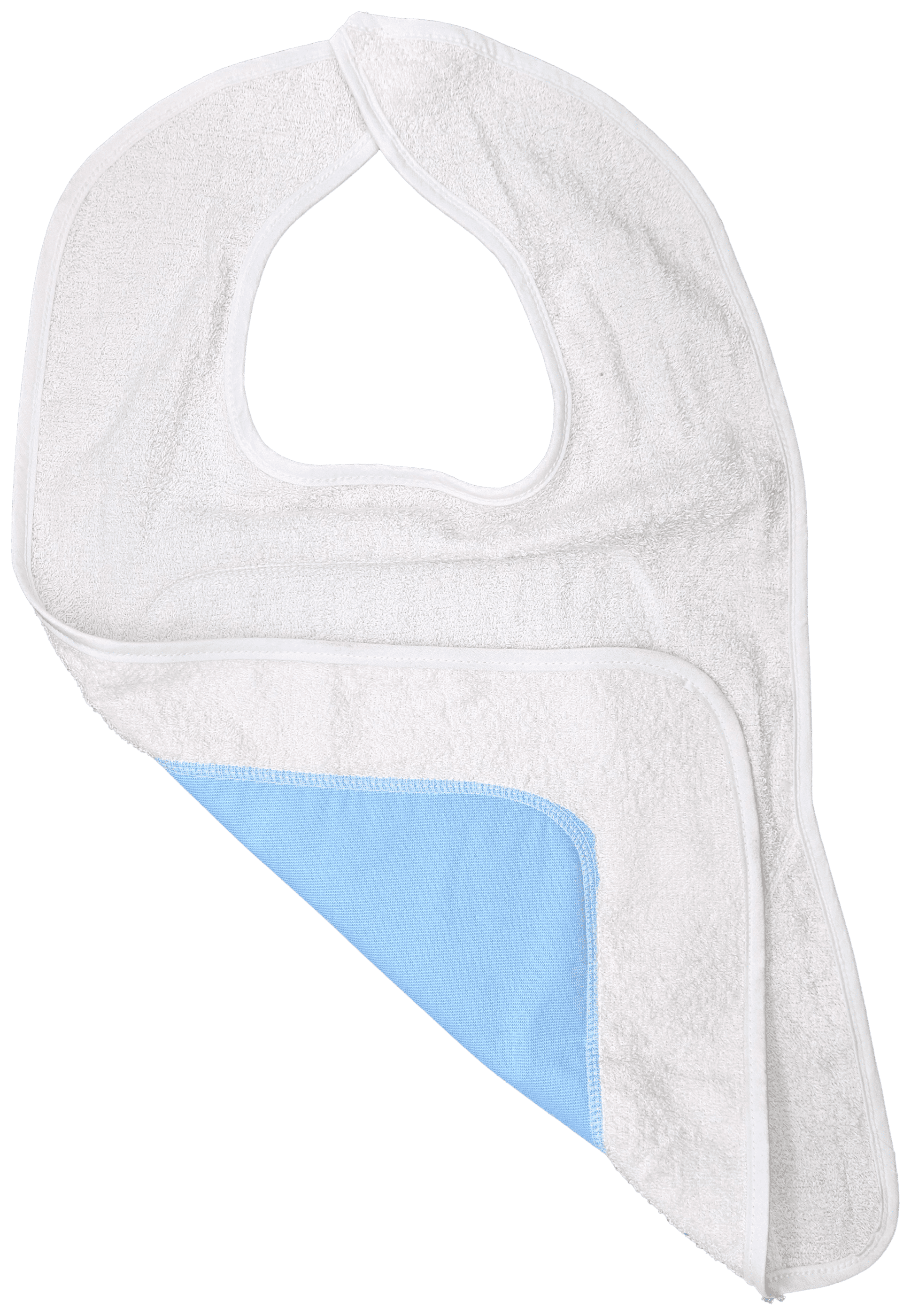 6 Pack Adult Bibs For Eating, Vinyl Backing Machine Washable - Reusable ...