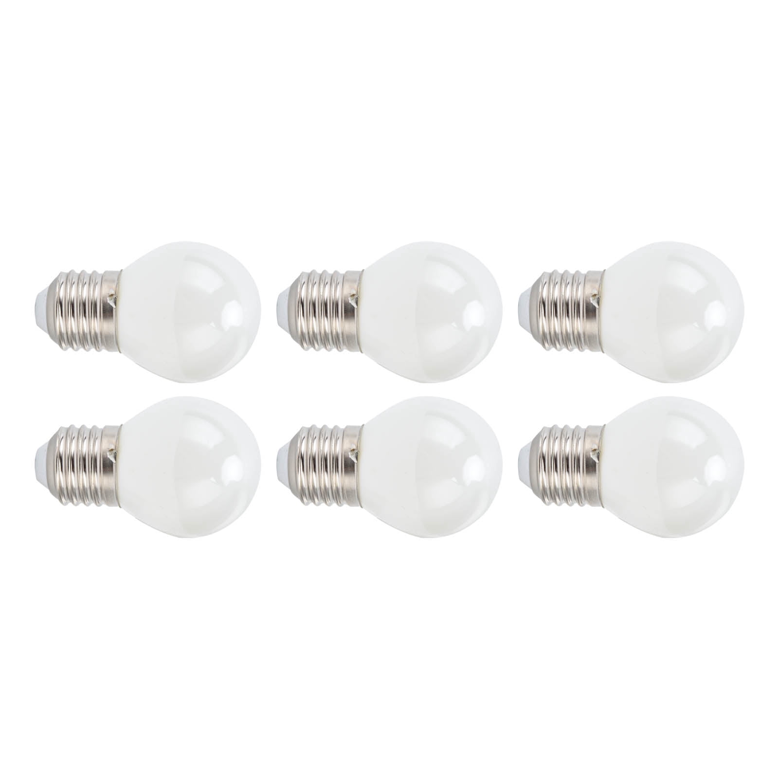 6-Pack Antique LED Bulbs 4W G45 E27 Base, Dimmable Filament Bulbs for ...