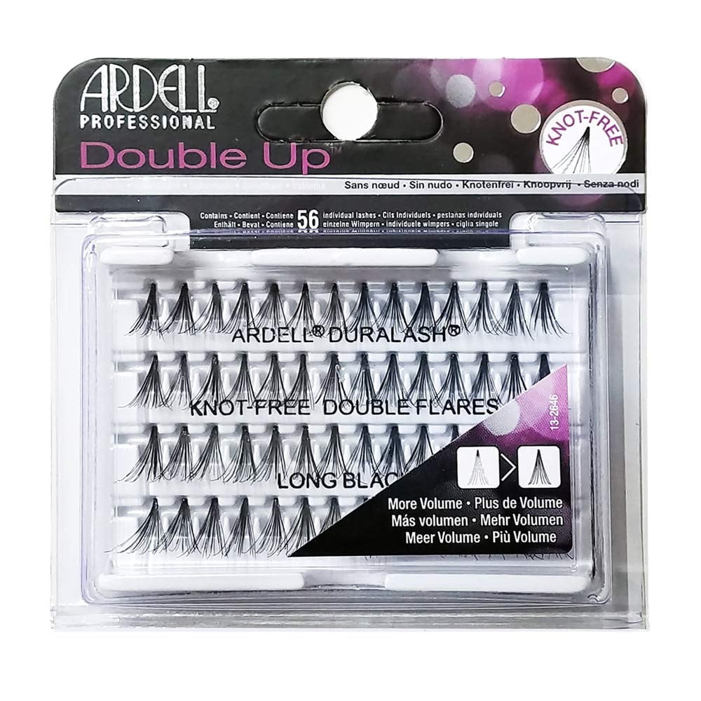(6 Pack) Ardell Professional Double Individuals Knot-Free Double Flares ...