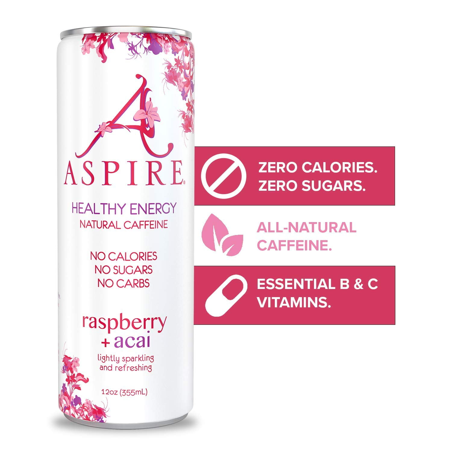 6 Pack Aspire Healthy Energy - Sparkling Raspberry Philippines | Ubuy