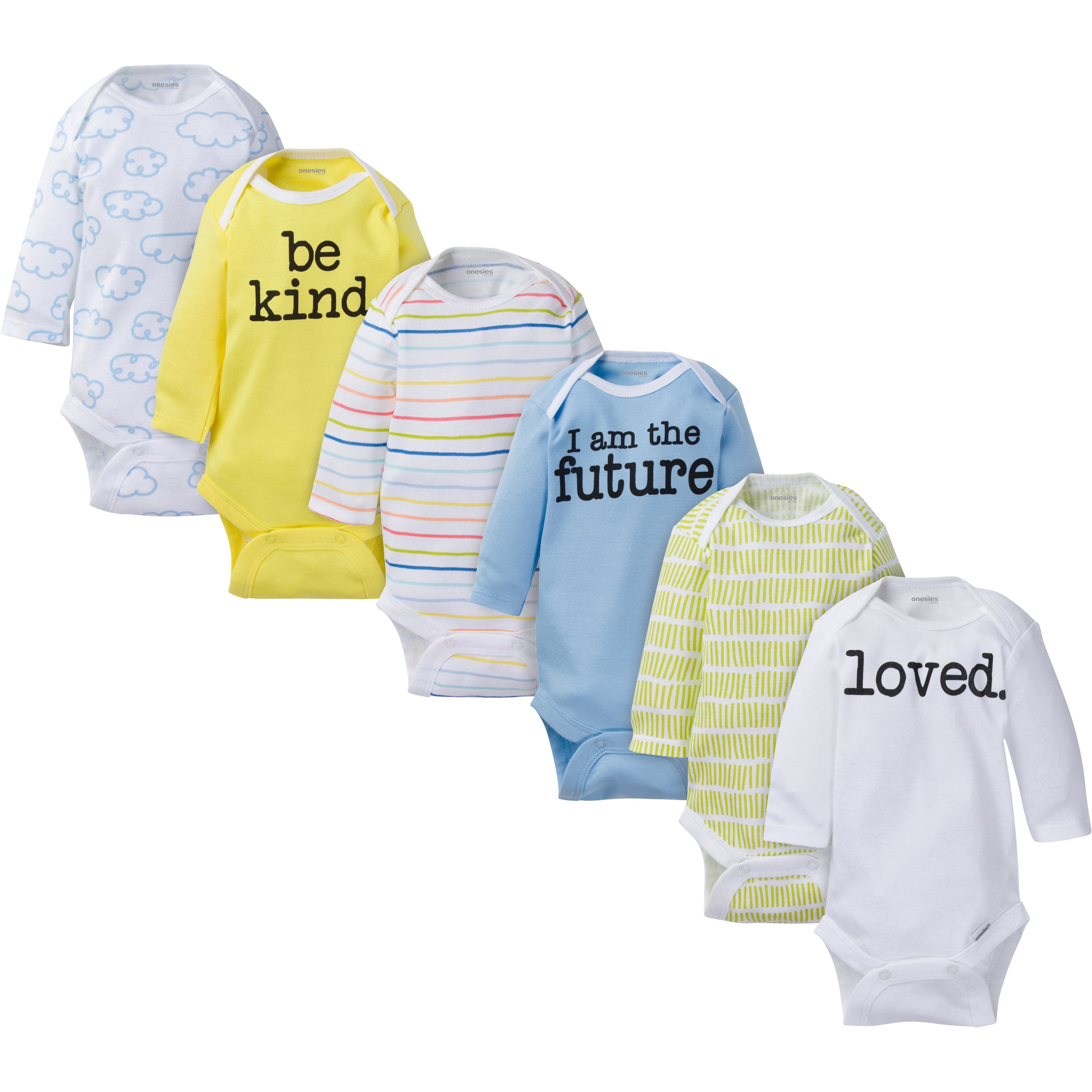 6-Pack Baby Neutral Stars - Walmart.com