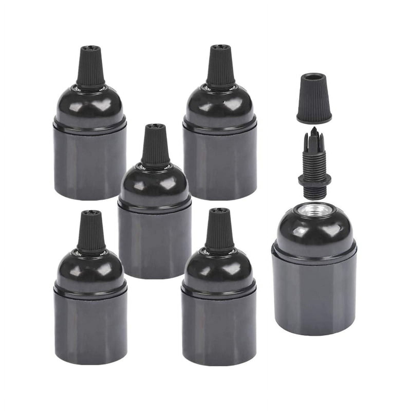 6-Pack Bakelite Lamp Holder E26/ E27 Light Socket Vintage Bulb Socket ...