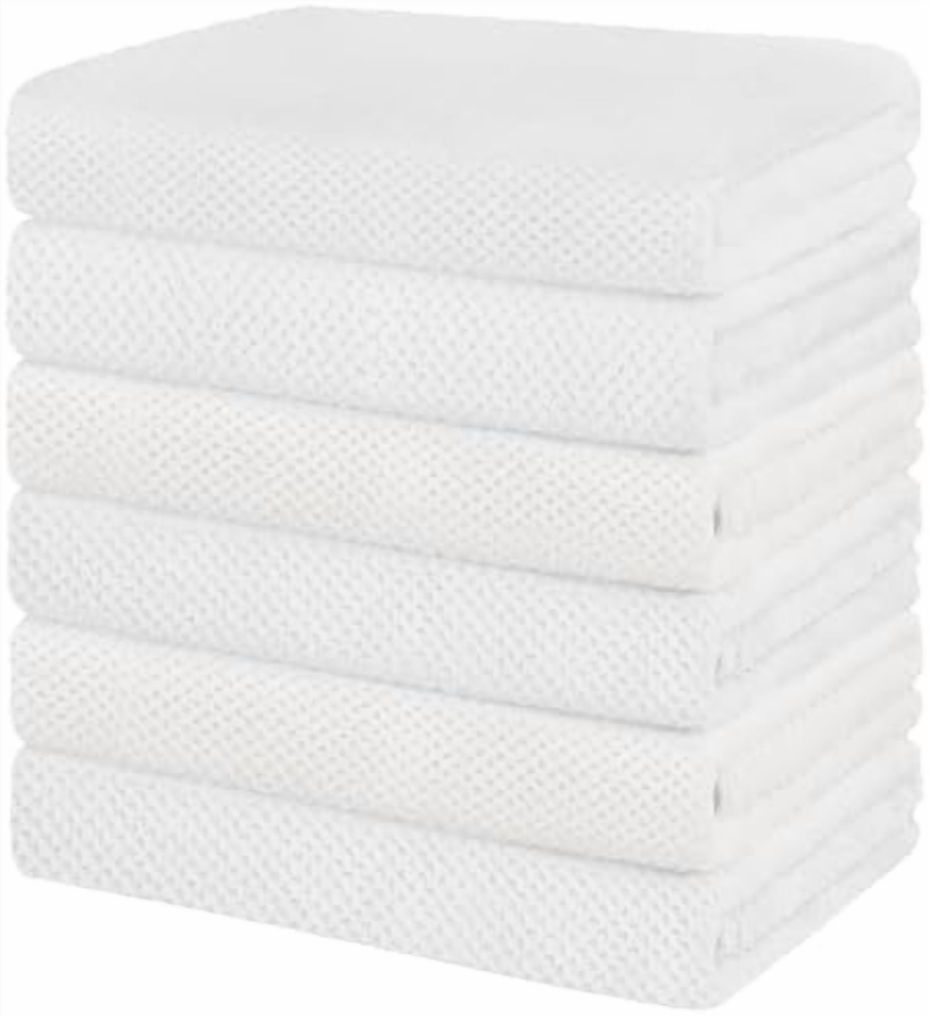 6 Pack Bath Towel Set, (24 x 48 Inches) Microfiber Ultra Soft Highly ...