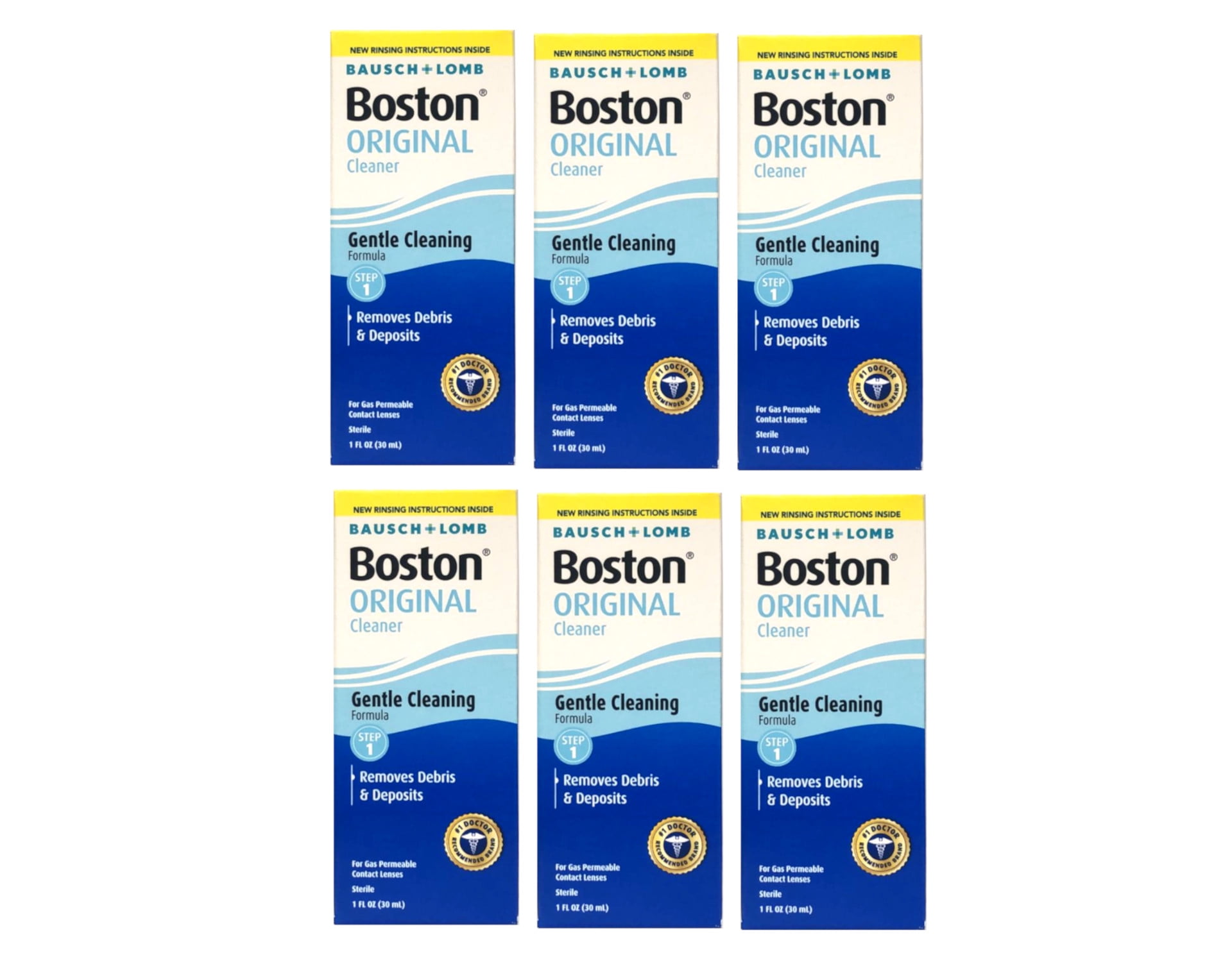 Bausch & Lomb Boston Original Cleaner for Gas Permeable Contact Lenses ...