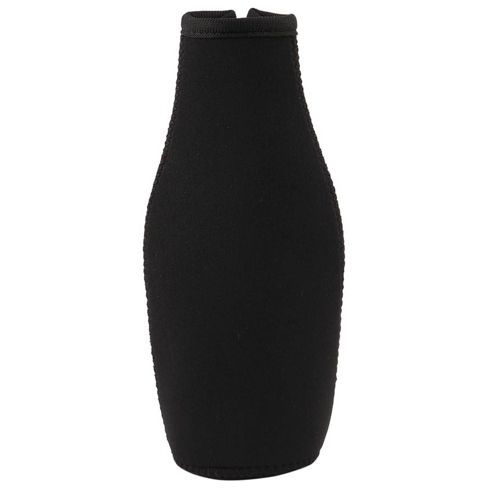 6 Pack Beer Bottle Cooler Sleeves Keep Drink Cold Zip-Up Neoprene ...