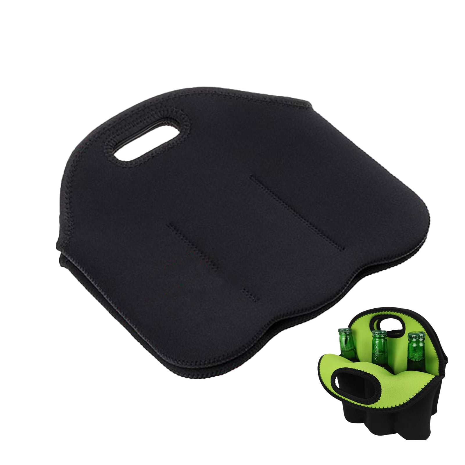 6 Pack Beer Cooler Tote Neoprene Beer Bottle Can Insulated Beverage ...