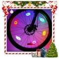 6 Pack Bright Glow Bike Spoke LED Lights for Night Riding, Bicycle ...