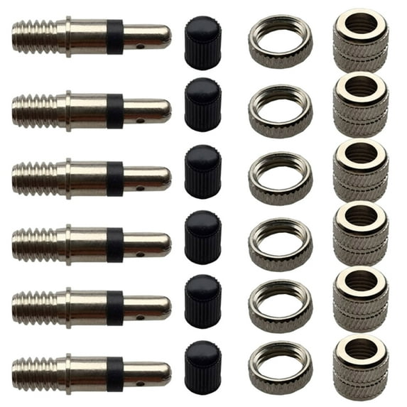 6 Pack Bike Valves Cores Removers Bike Tire Valves Cores Removal Tool ...