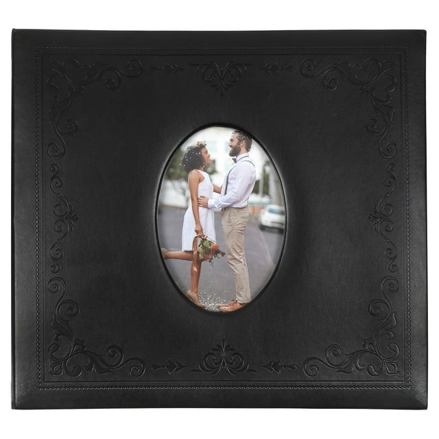 6 Pack: Black Embossed Scrapbook Album by Recollections™ - Walmart.com
