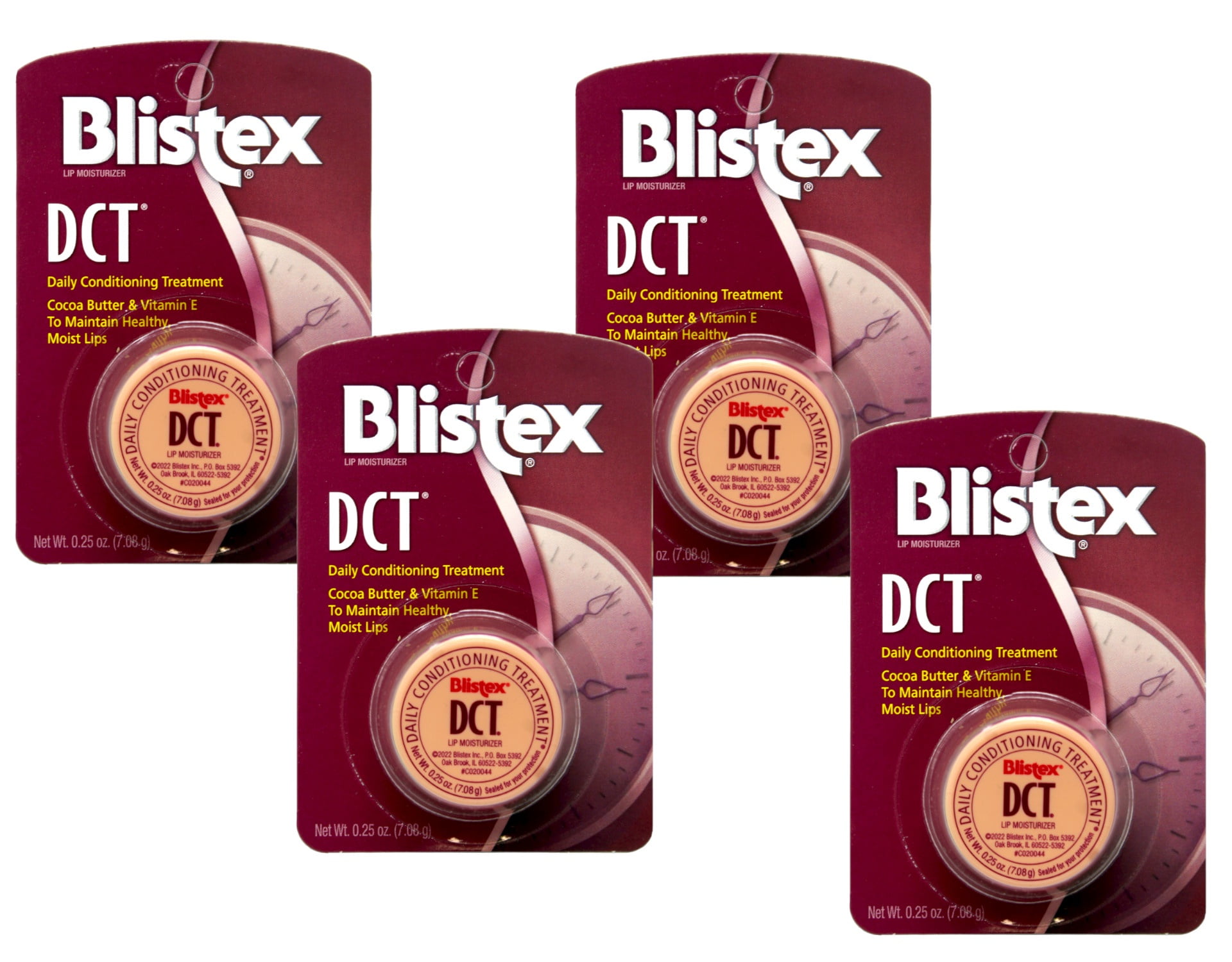 6 Pack Blistex - DCT Daily Conditioning Treatment For Lips 0.25 oz Each ...