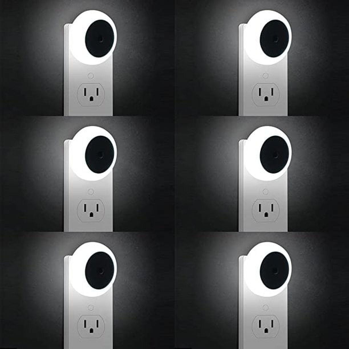 6 Pack Blue Night Light, LED Night Lights Plug into Wall with Dusk to ...