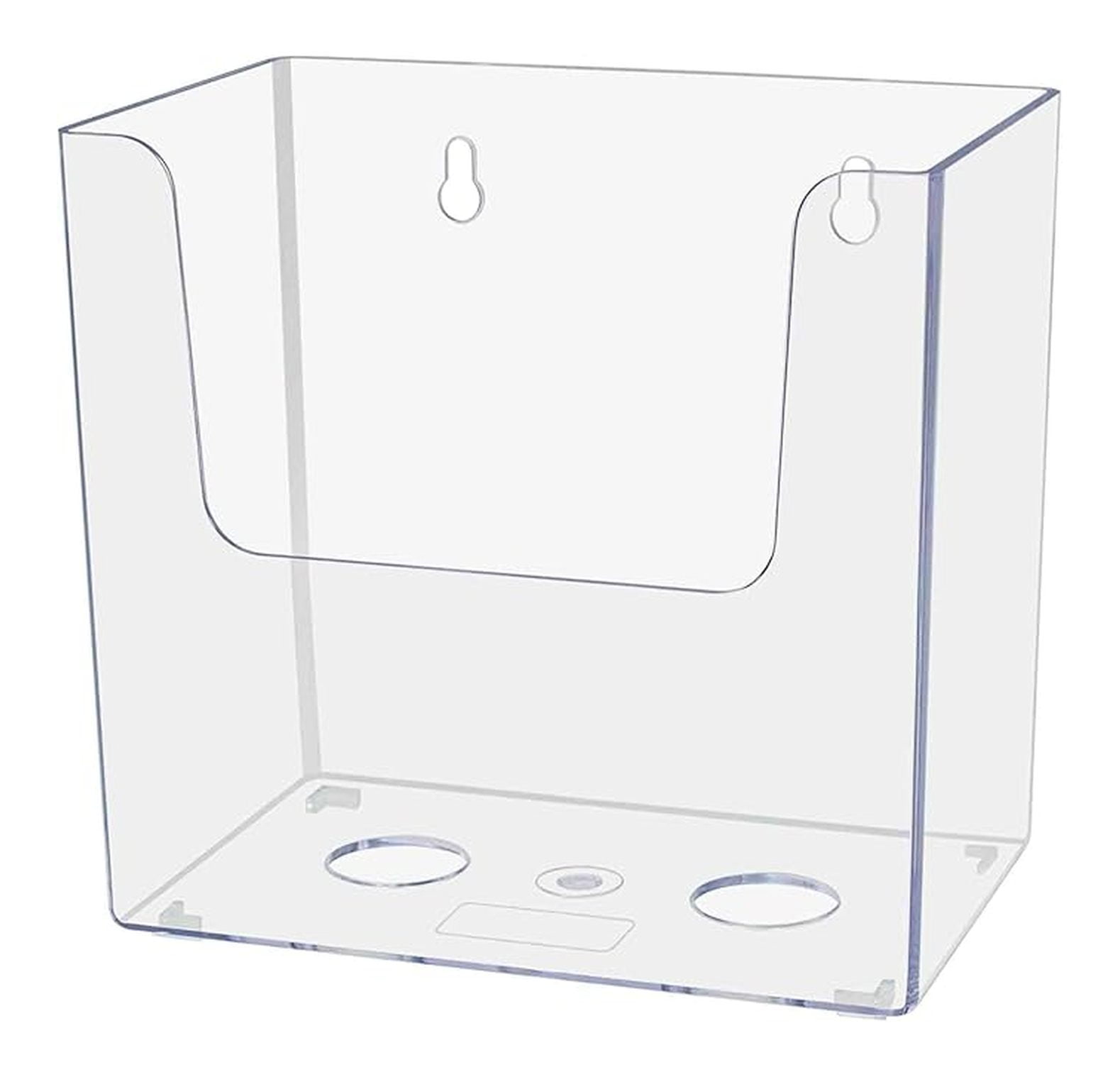 6 Pack Brochure Holder Wall Mount or Countertop 5.5" Wide Bi Fold Menu ...