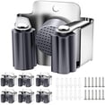 6 Pack Broom Holder Wall Mount, Mop and Broom Holder Wall Mount ...