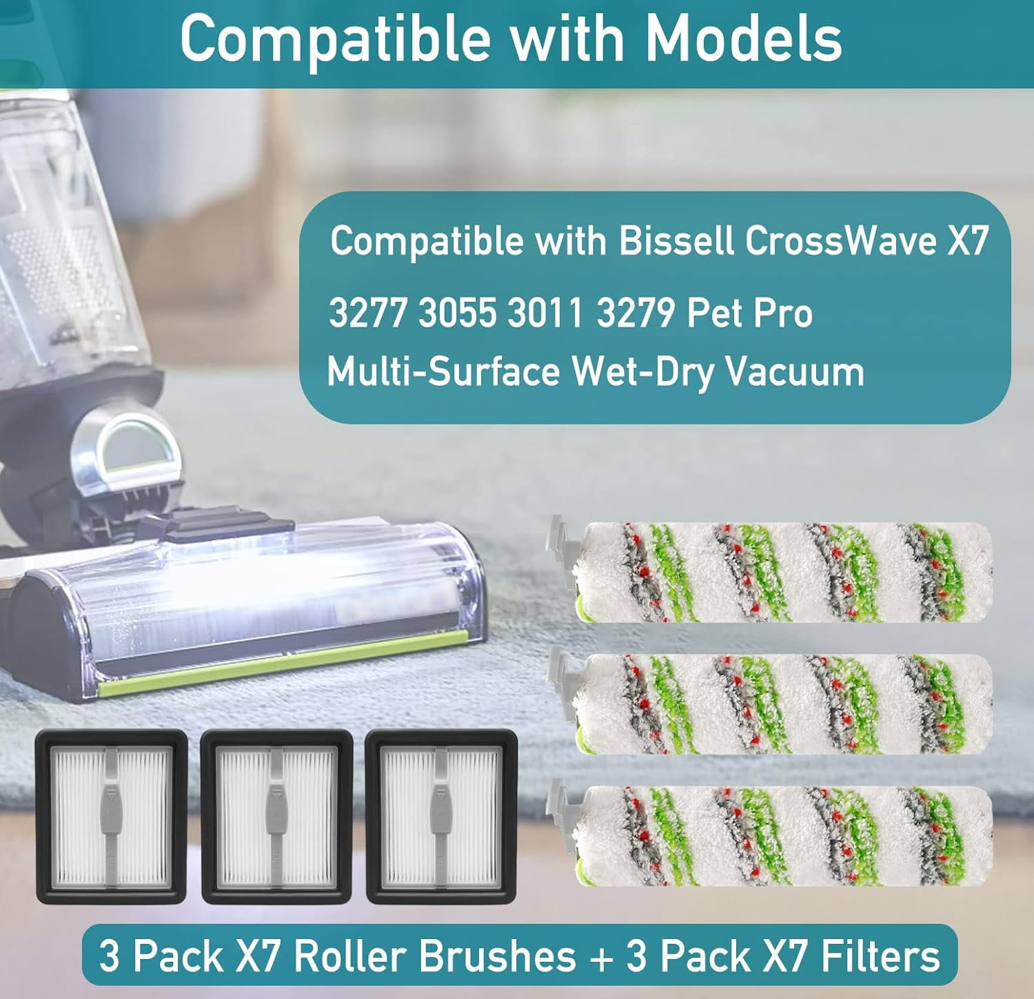 Bissell Pro Dry Replacement Rollers