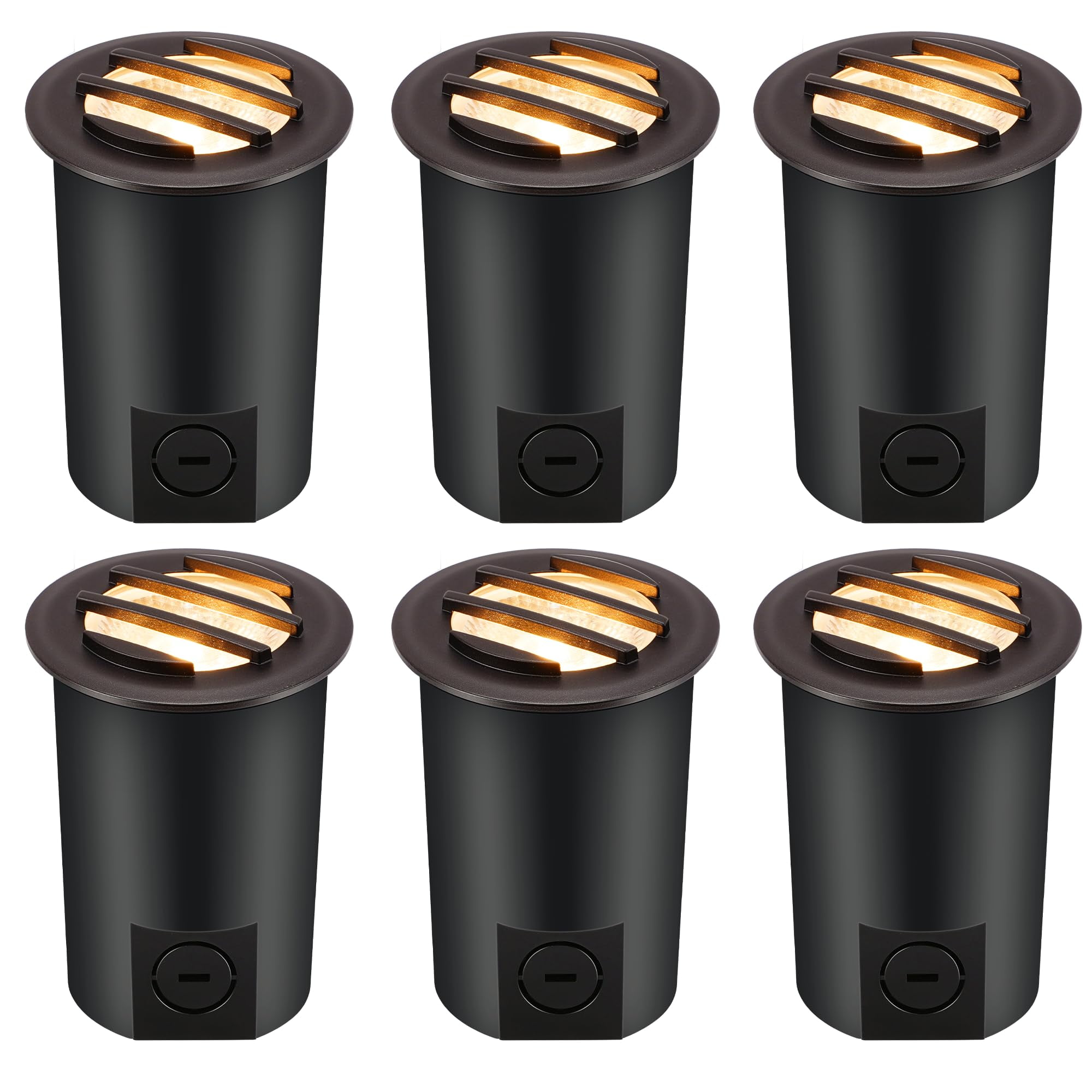 [6 Pack]CLOUDY BAY 9W Low Voltage Landscape Lights,LED Well Lights ...