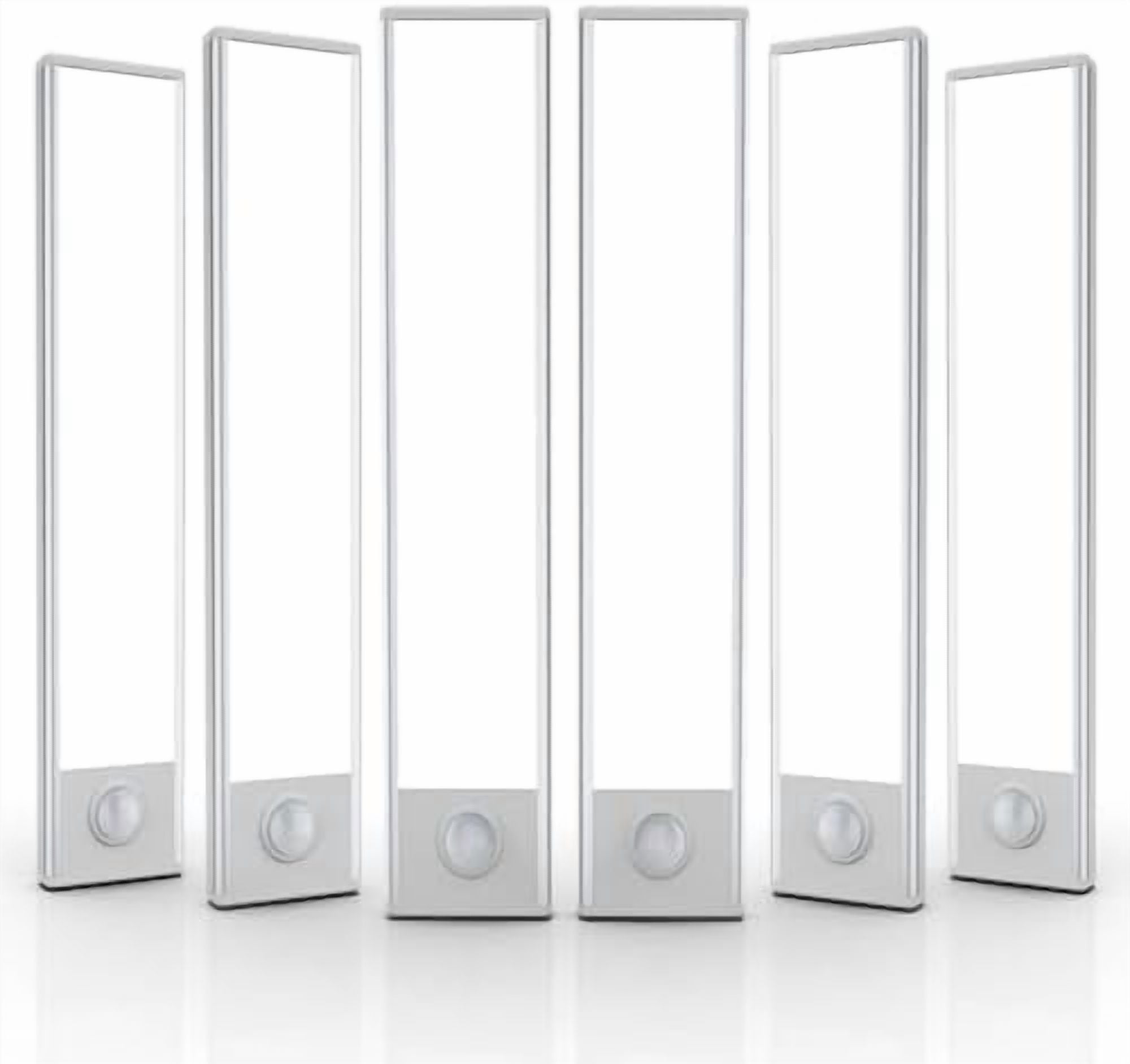 6 Pack Under Cabinet Lighting Wireless, 32 LED Rechargeable Battery ...