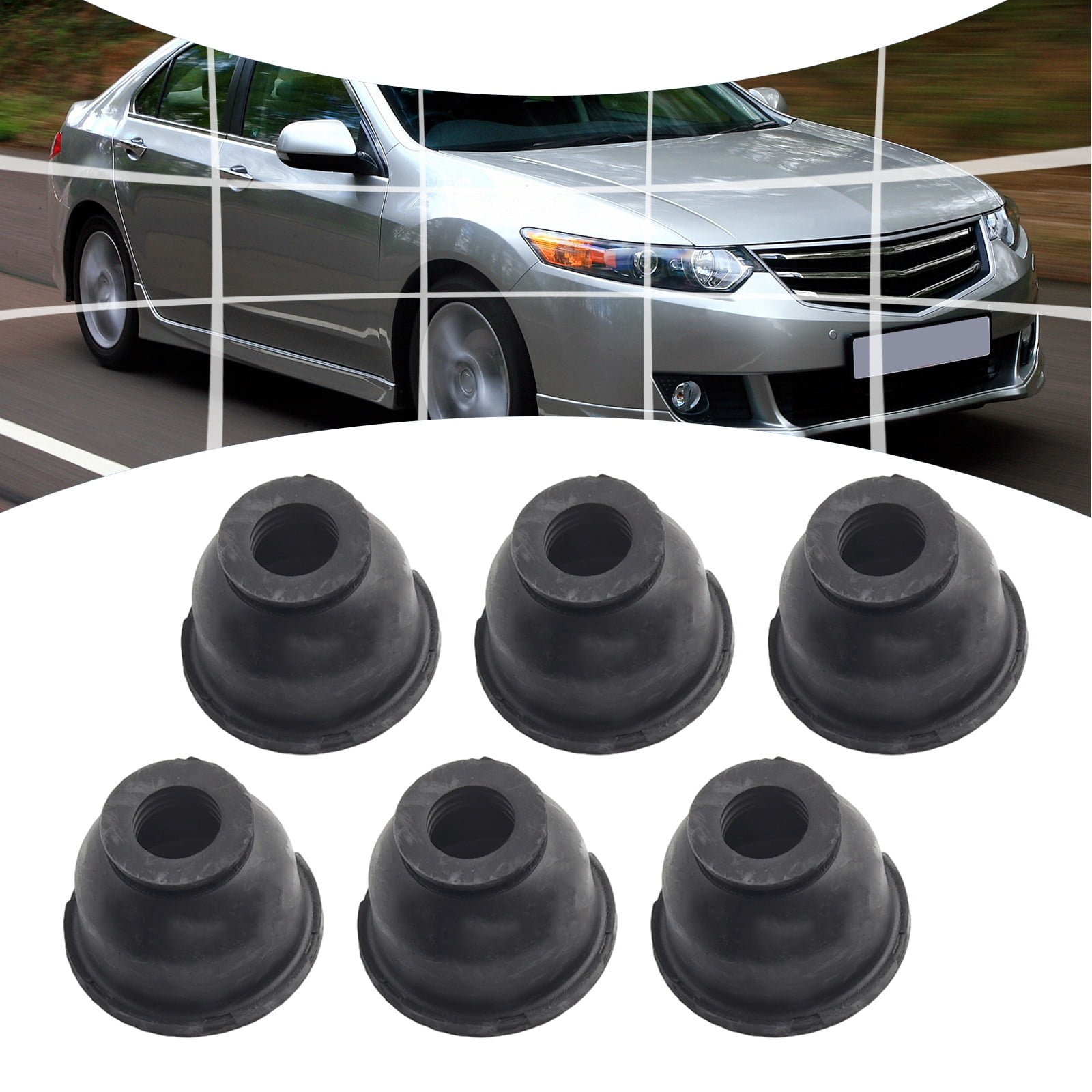 6-Pack Car Suspension Ball Joint Boot Covers for Dust Protection ...