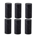 6 Pack Car Tissue Holder Cylindrical Cup Fit Vehicle Black Center ...