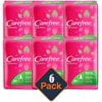 6 Pack Carefree Original Regular Pantiliners To Go, Fresh Scent, 20 Ct ...