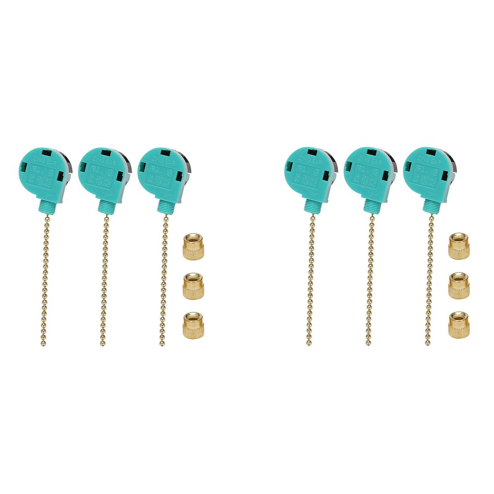 6 Pack Ceiling Fan Switch Switch Replacement Speed Control for Ceiling ...