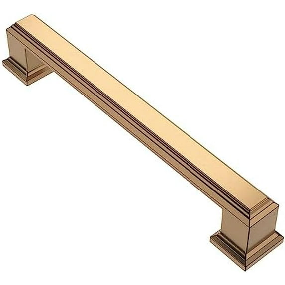 6 Pack Champagne Bronze Cabinet Pulls, 5 Inch(128mm) Hole Center ...