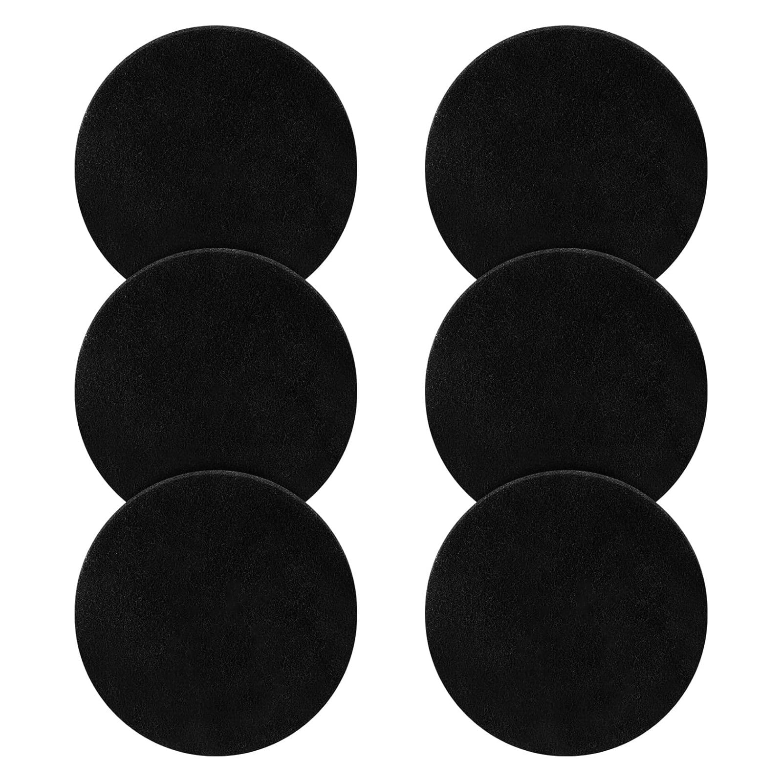 6 Pack Compost Filters for Countertop Bin, 6.7 Inch Charcoal Filters ...