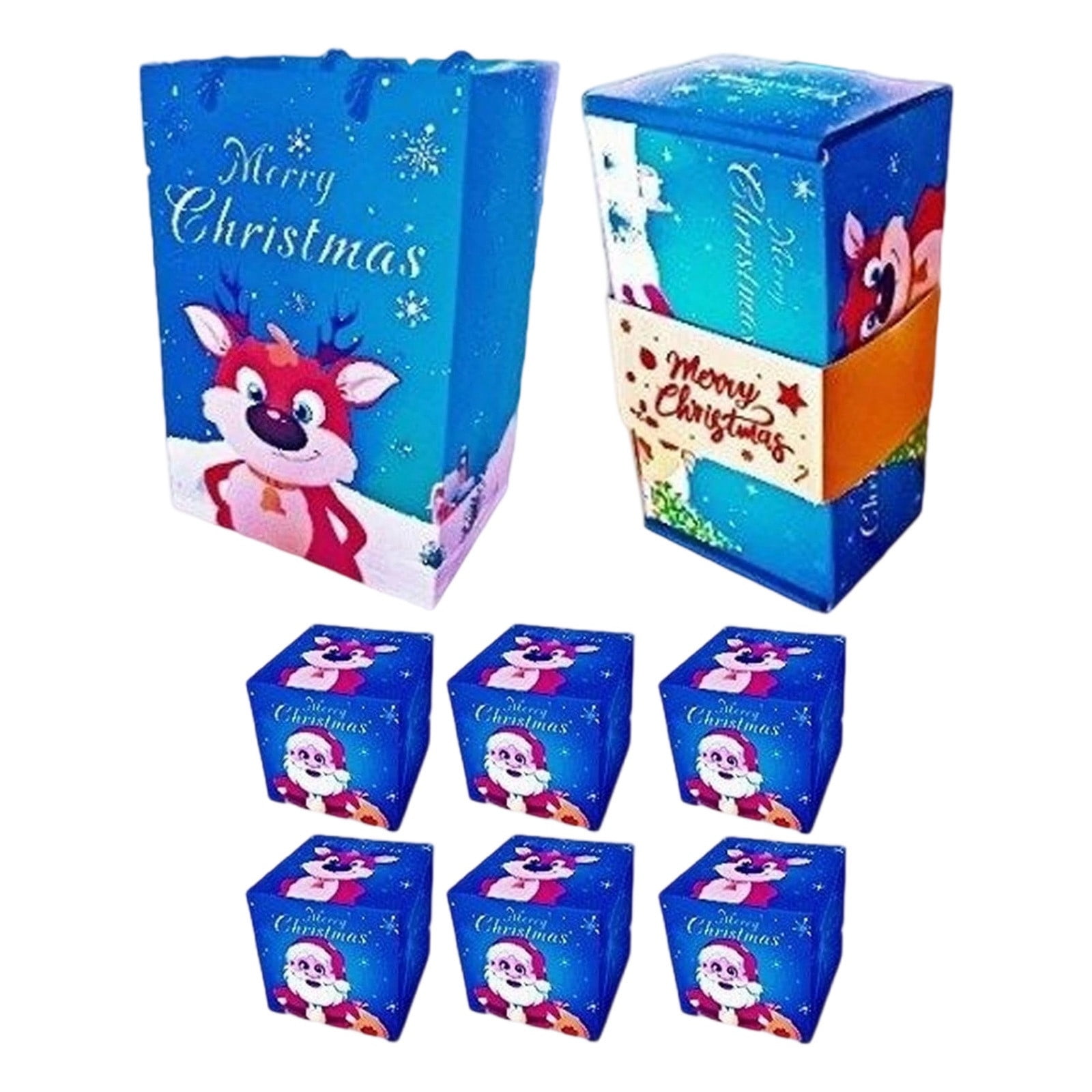 6-Pack Christmas Surprise Gift Box, Explosion Gift Boxes, Pop Up Xmas ...