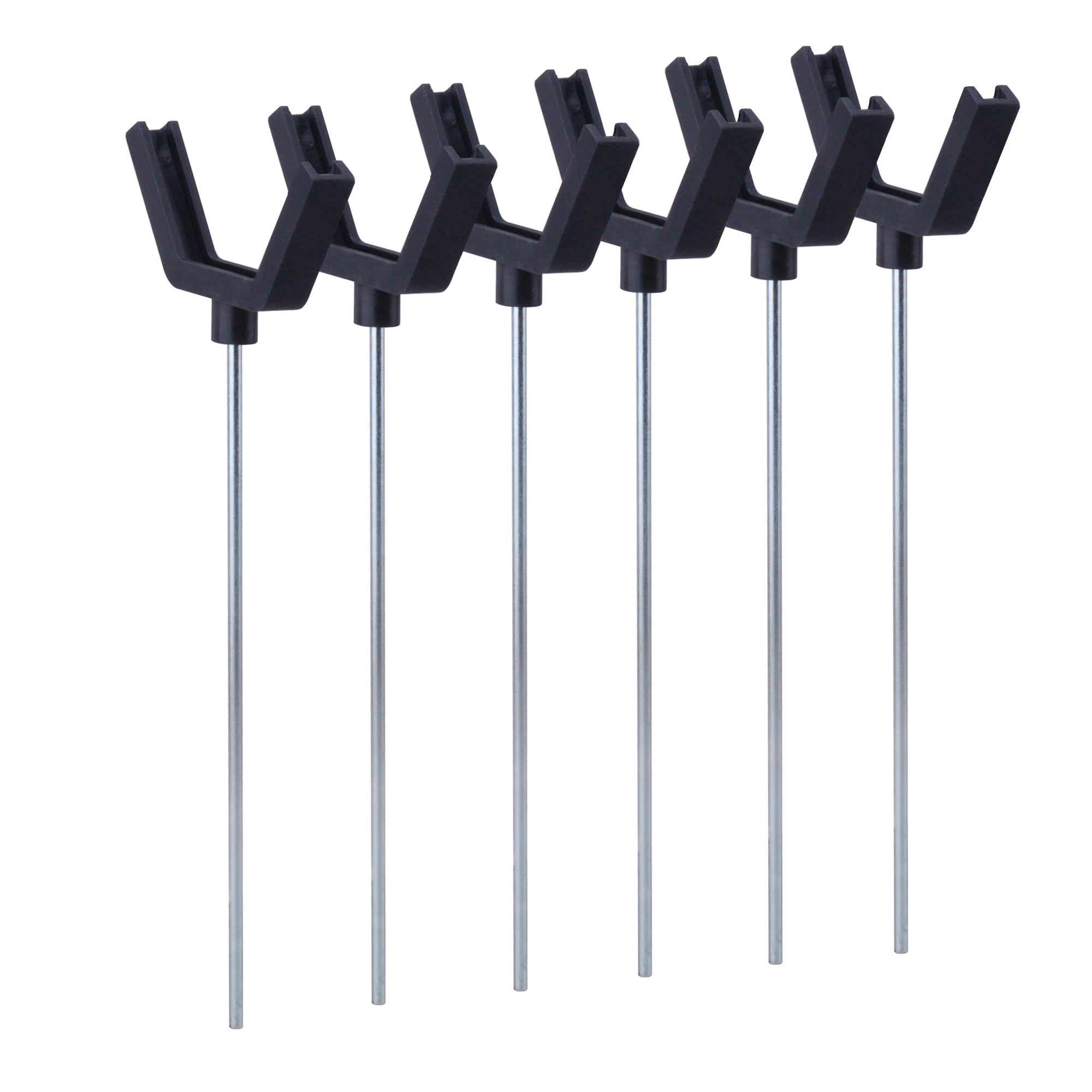 6 Pack Clay Shooting Target Holder Stakes - Walmart.com