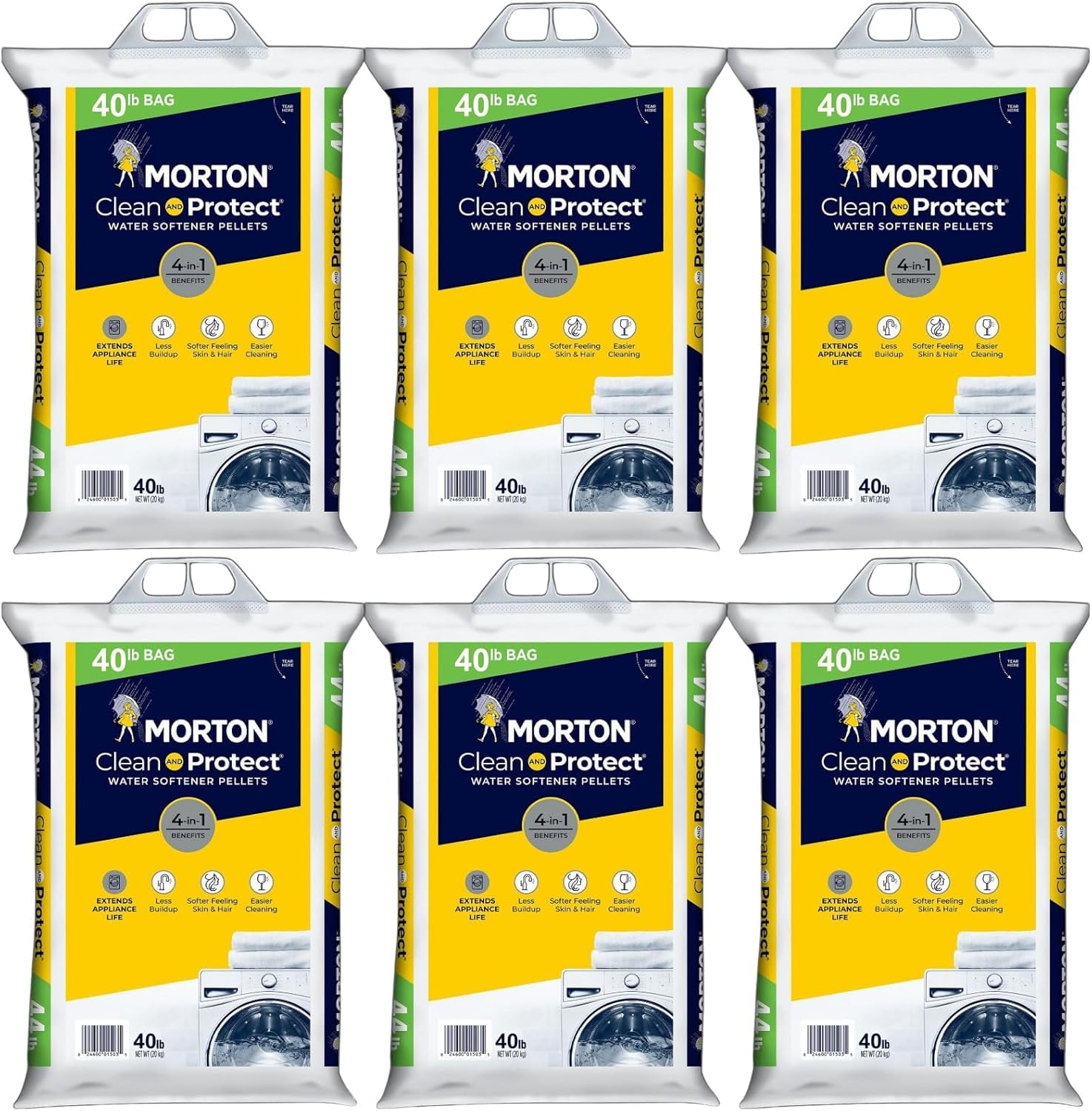 Customer reviews for (6 Pack) Clean and Protect Water Softener Salt ...