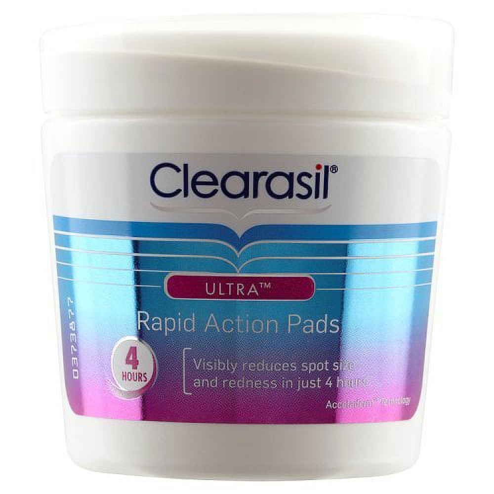 6 Pack Clearasil Ultra Rapid Action Pads Maximum Strength 90 Pads Each ...