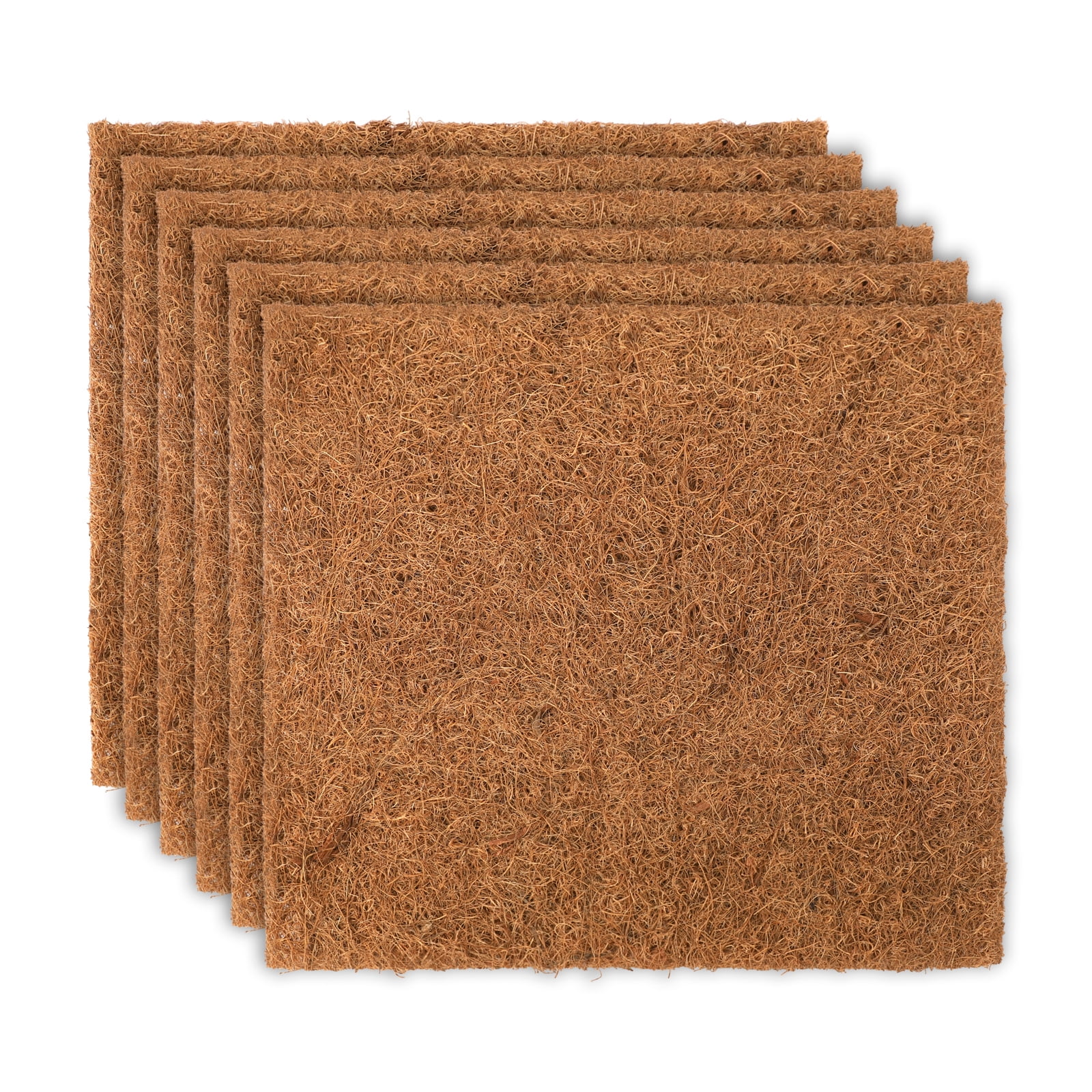 6 Pack Coconut Mat Chicken Nest Box Liners, Reusable Chicken Coop ...