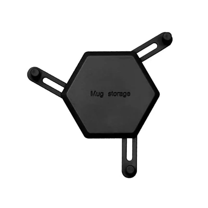 6 Pack Coffee Cup Organizer,Adjustable Mug Organizer for Cabinet ...