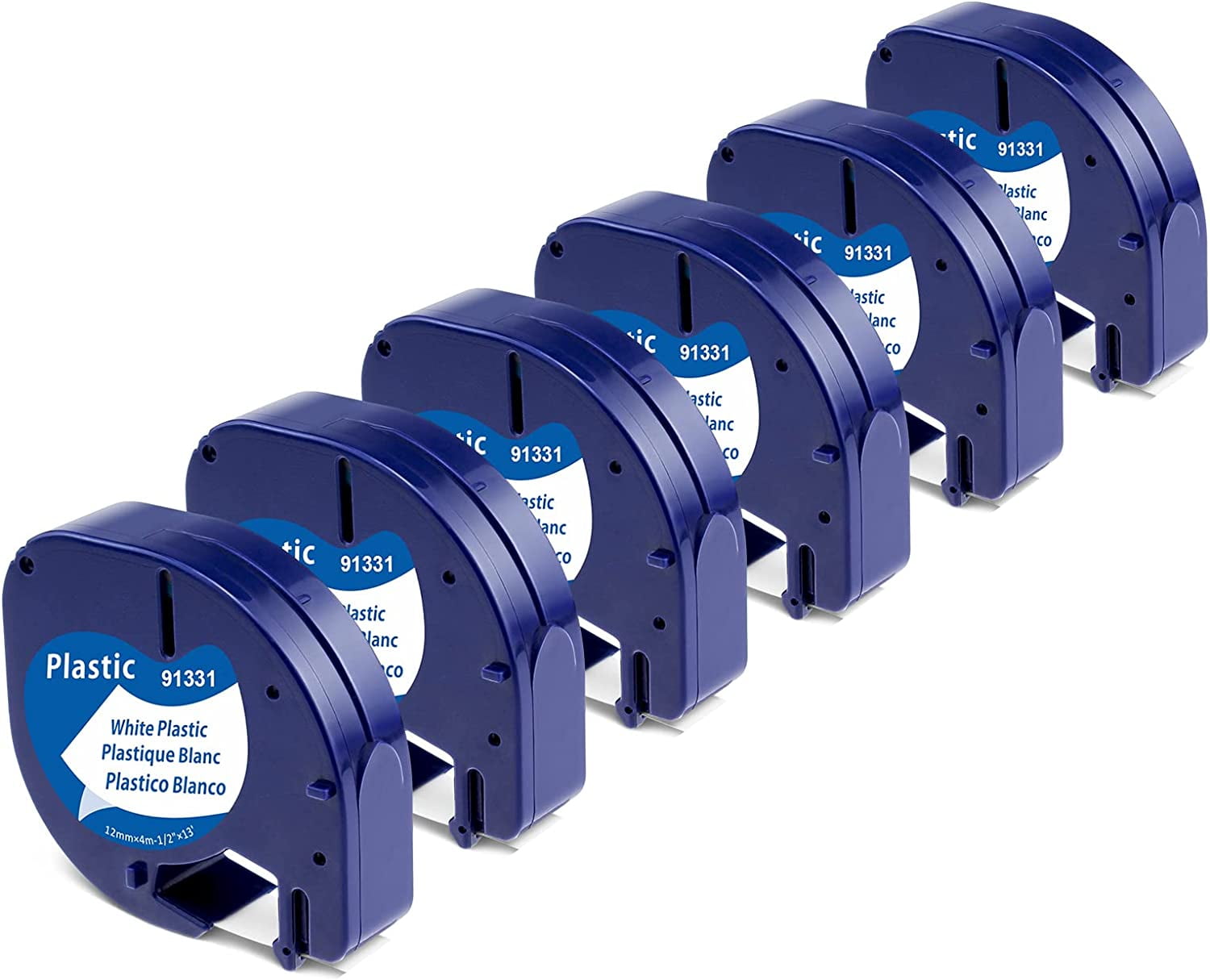 Staples Label Maker Tape Generic 10Pack Replace Dymo LetraTag Label ...