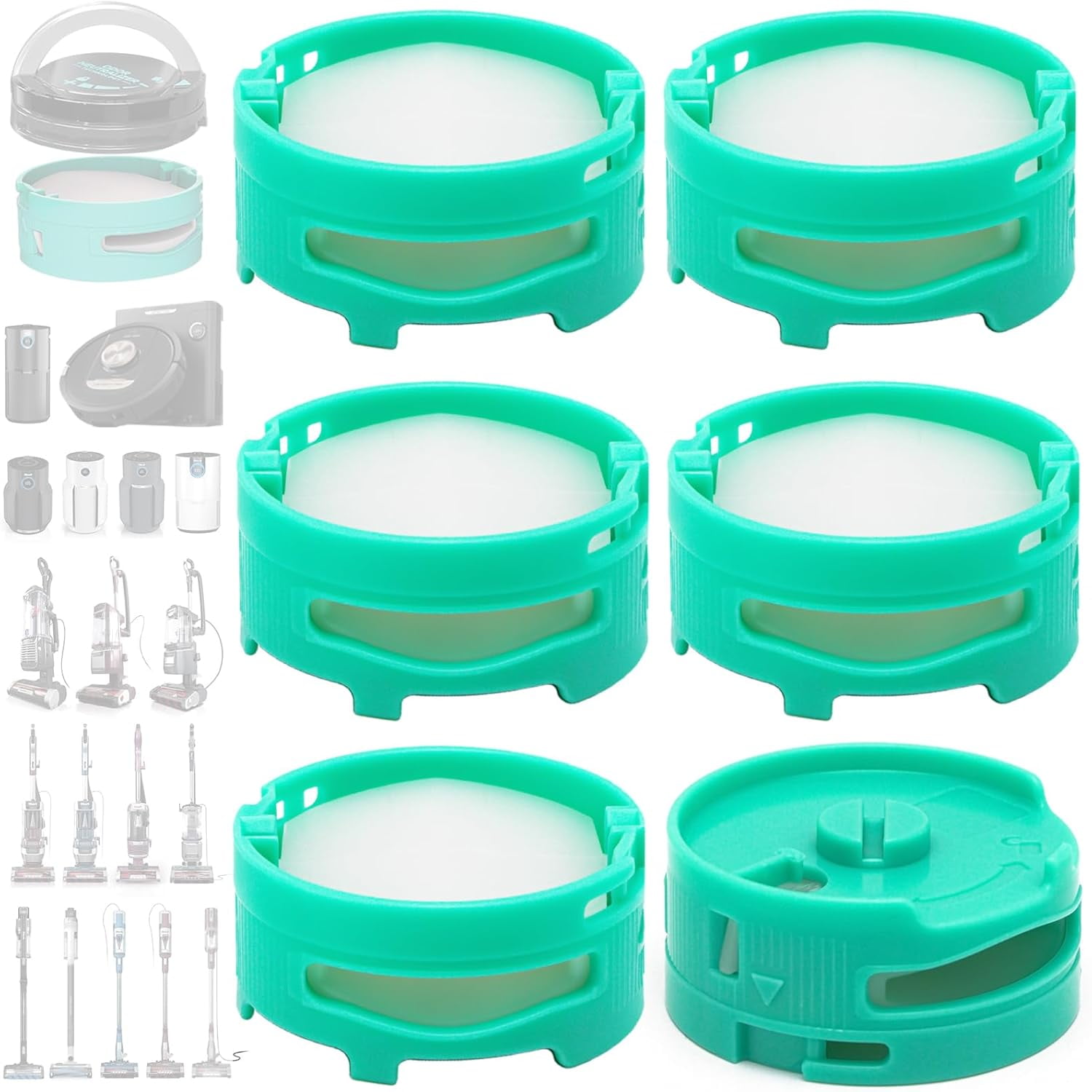 Anbaboys 6-Pack Replacement Shark Odor Neutralizer Cartridges ...