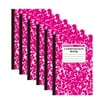 ONAVIA Composition Notebook Wide Ruled, 6 Pack, 9.75" x 7.5", 200 Pages ...