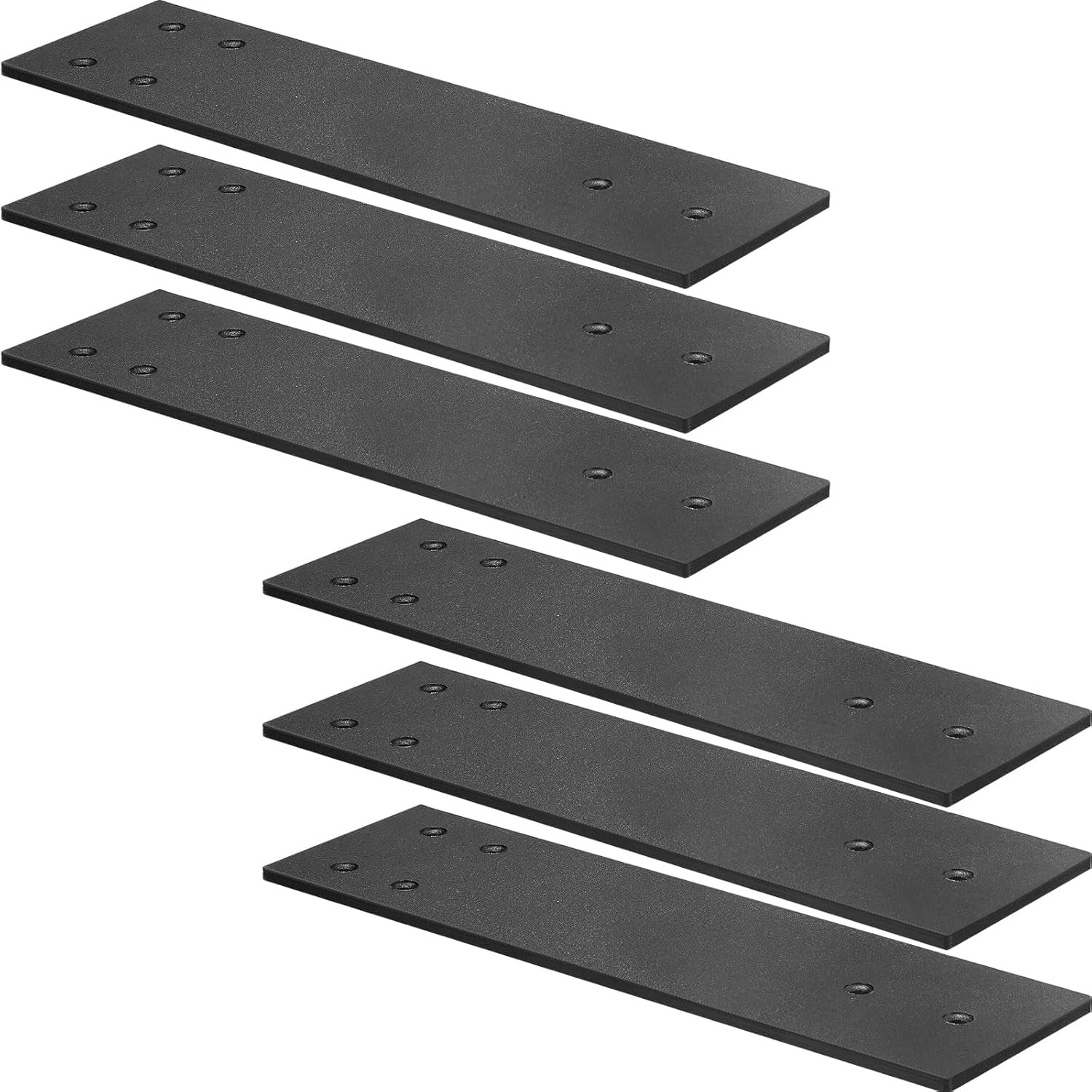 6 Pack Countertop Support Bracket 3.5" X 12" Knee Wall Hidden ...