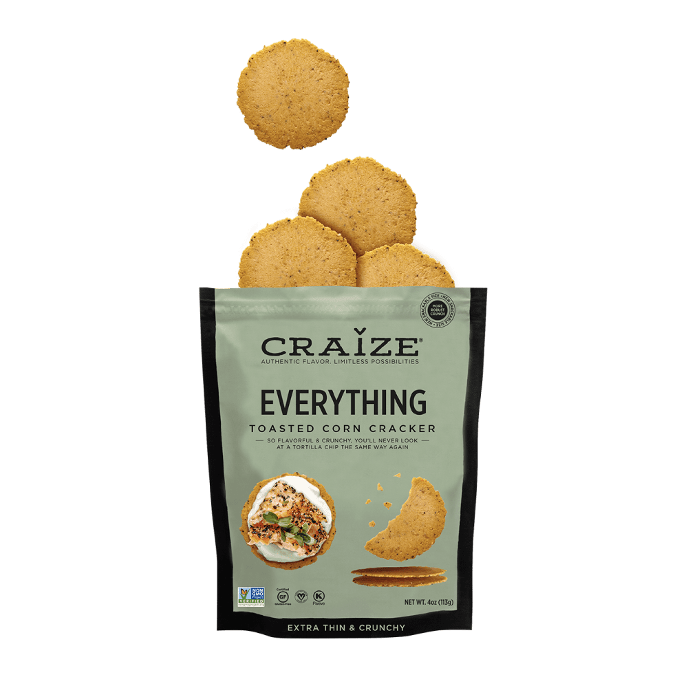(6 Pack)Craize Coconut Toasted Corn Cracker ,4 oz - Walmart.com