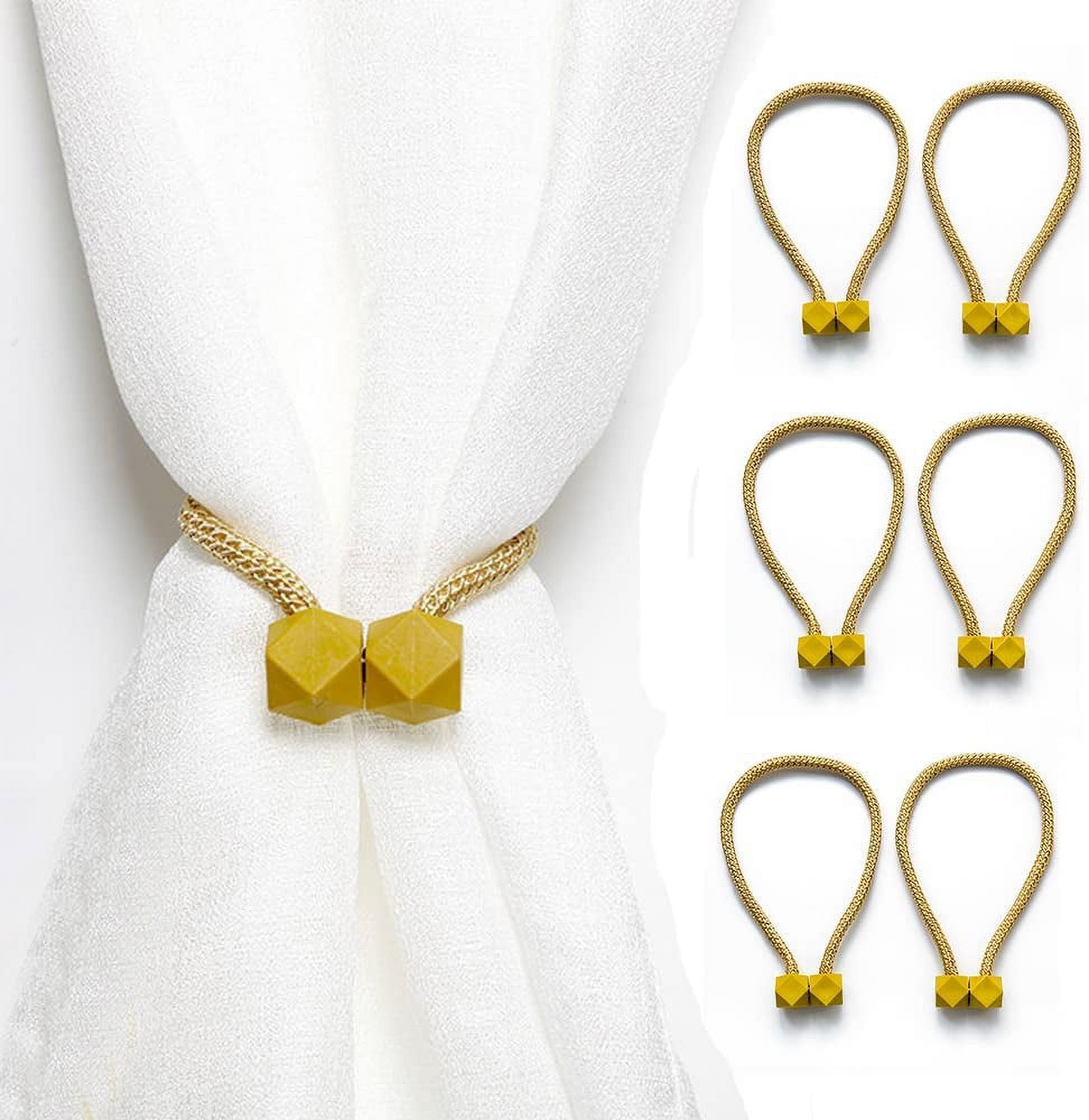 6 Pack Curtain Tiebacks Rope Modern Handmade Curtain Tie Backs ...