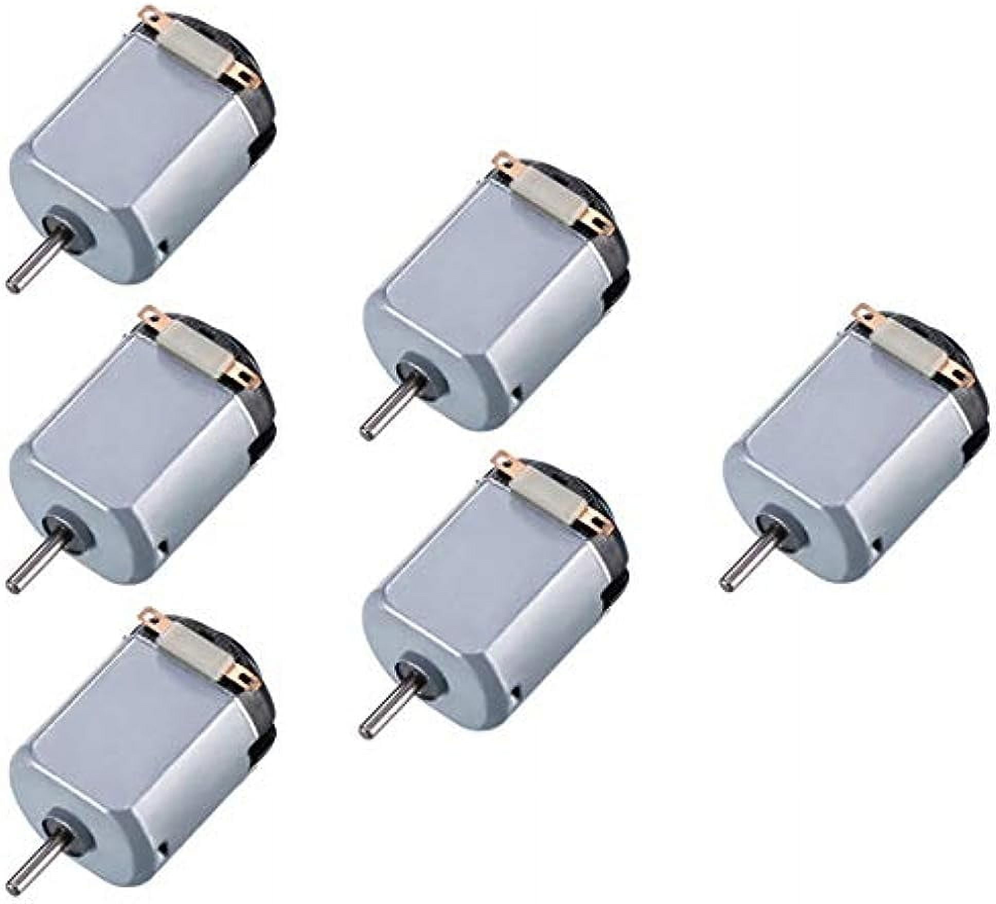 6 Pack DC 1.5-3V 15000RPM Mini Electric Motor for DIY Toys, Science ...